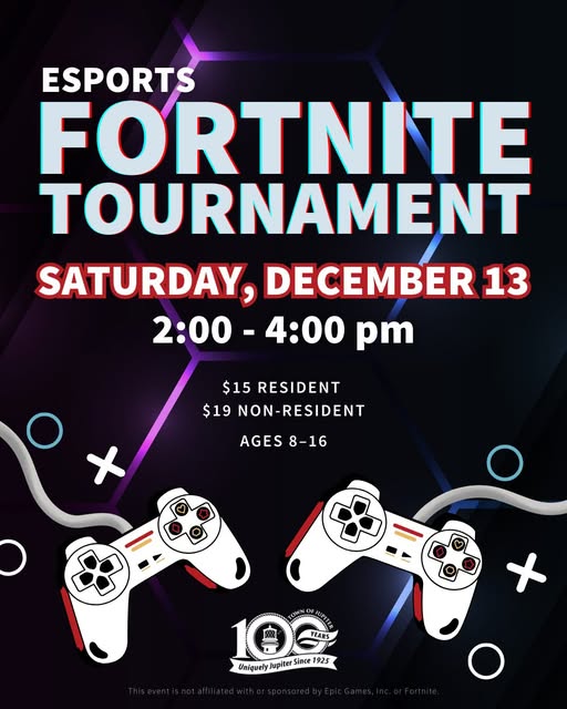 Jupiter, FL Events In May 2026 | E-Sports Fortnite Tournament